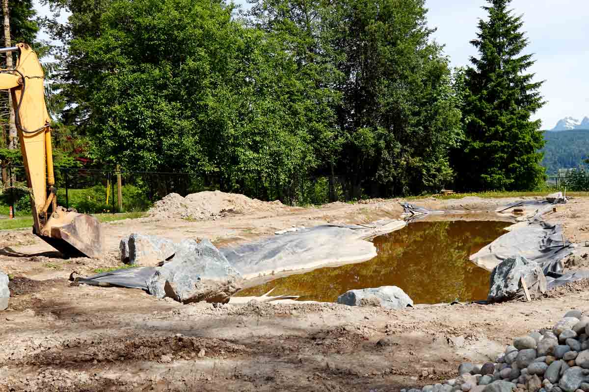 Pond Construction - Kitchen Excavating, Paving & Septic